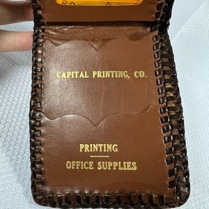 Capital printing | Bags | Nos Vintage Capital Printing Co Tooled ...